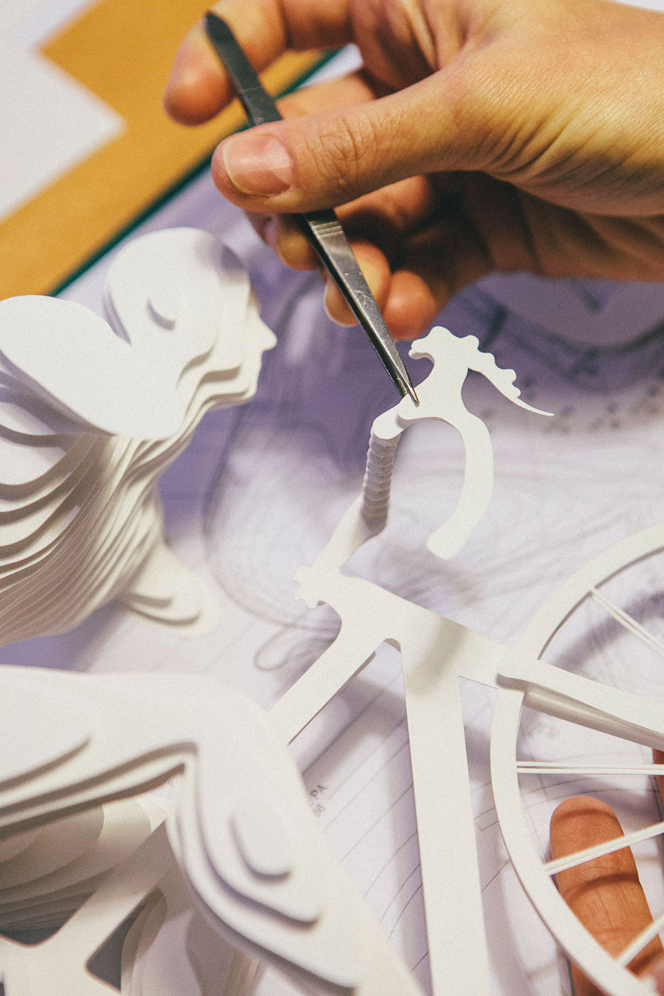 Paper Olympics - Paper Artist and Designer