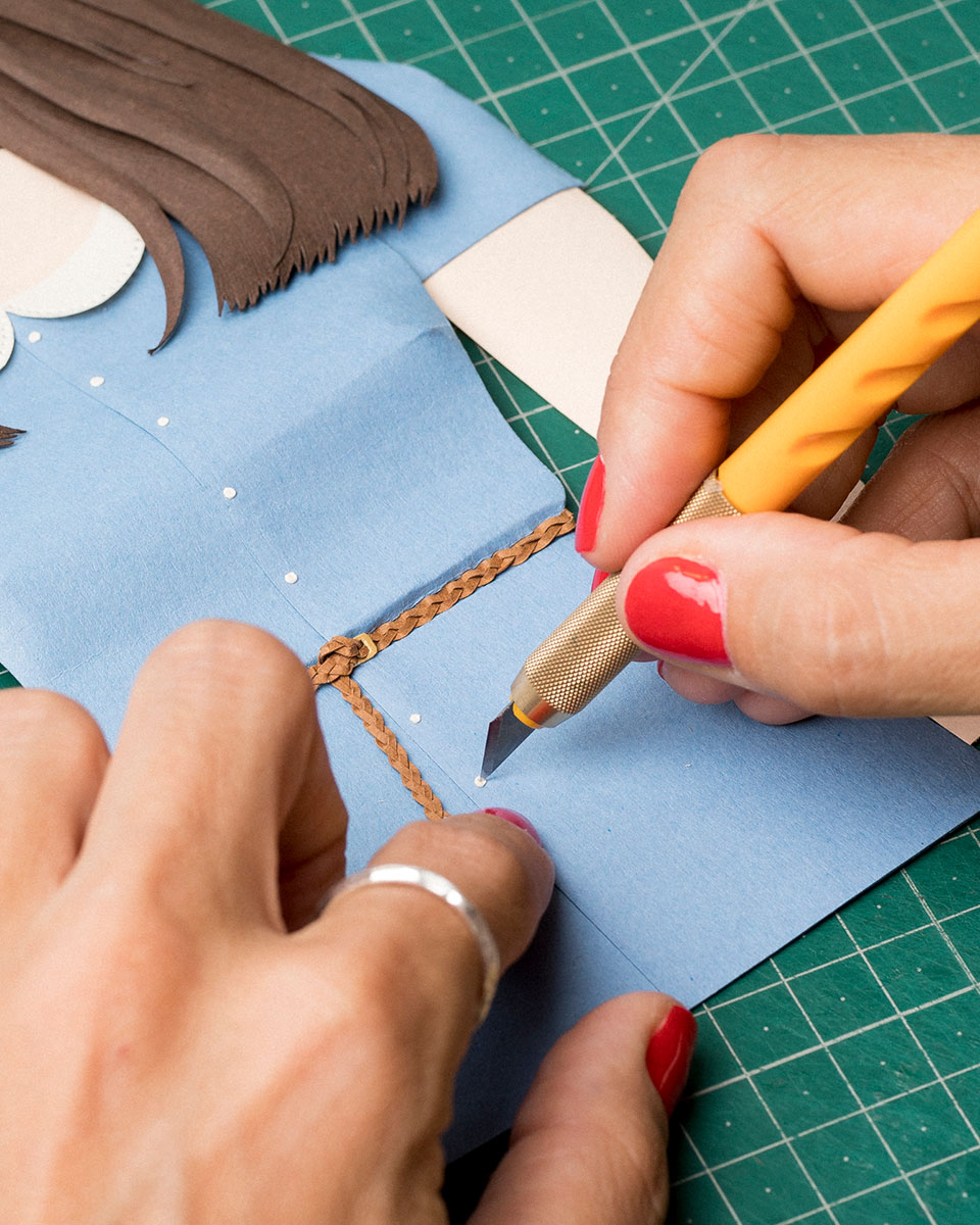 Self Portrait - Paper Artist and Designer