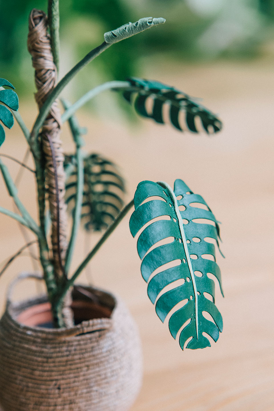 Tiny Big Paper House Plants - Paper Artist and Designer